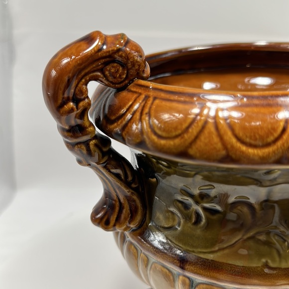 Hosley Potteries | Accents | Vintage Hosley Potteries Brown Glazed Vase ...